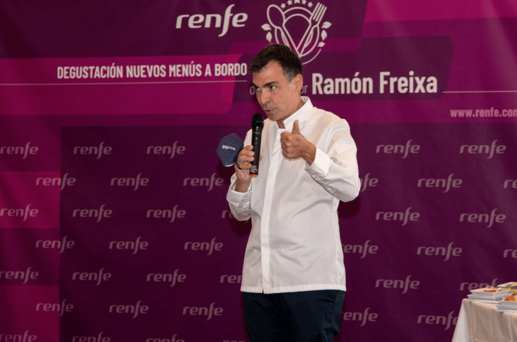 RENFE FICHA AL CHEF RAMÓN FREIXA (2 ESTRELLAS y 3 SOLES) PARA SU NUEVA ...